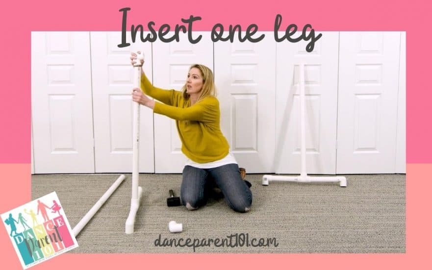 Build a Single PVC Ballet Barre: Video & Step by Step Instructions