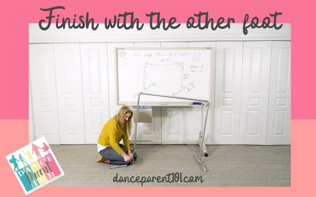 How to Make a Ballet Barre: Video & Instructions for Galvanised Steel Pipe