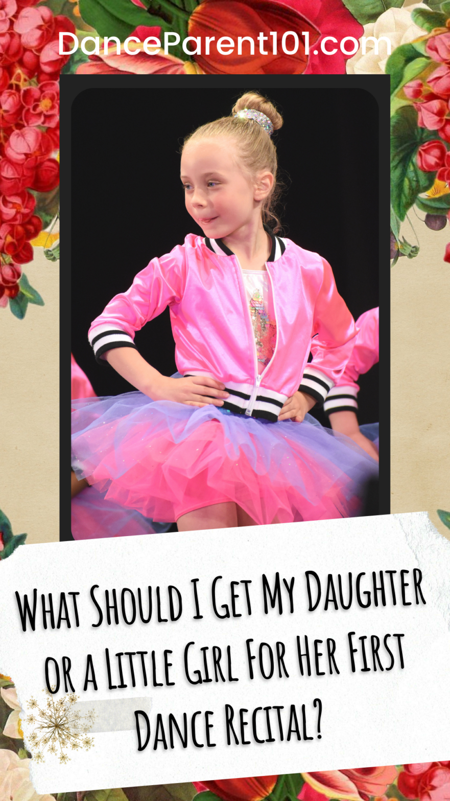 Do you need to give a dancer flowers or a gift after a dance recital ...