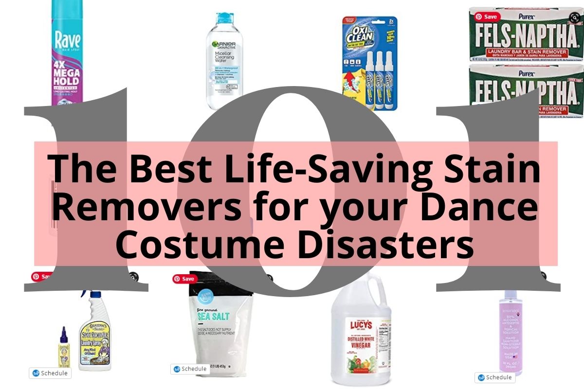 The Best Life-Saving Stain Removers for your Dance Costume Disasters
